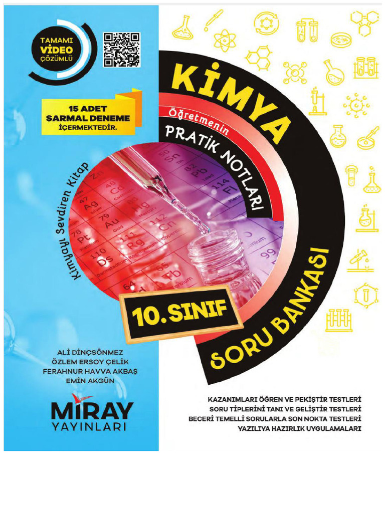 MİRAY 10.SINIF KİMYA SB 22 | PDF