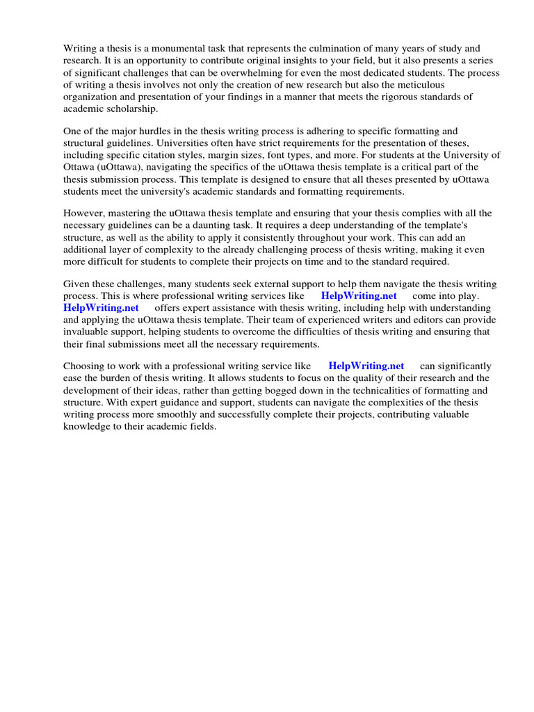 Uottawa Thesis Template | PDF | Thesis | Artificial Intelligence Uottawa Thesis Template | PDF | Thesis | Artificial Intelligence
