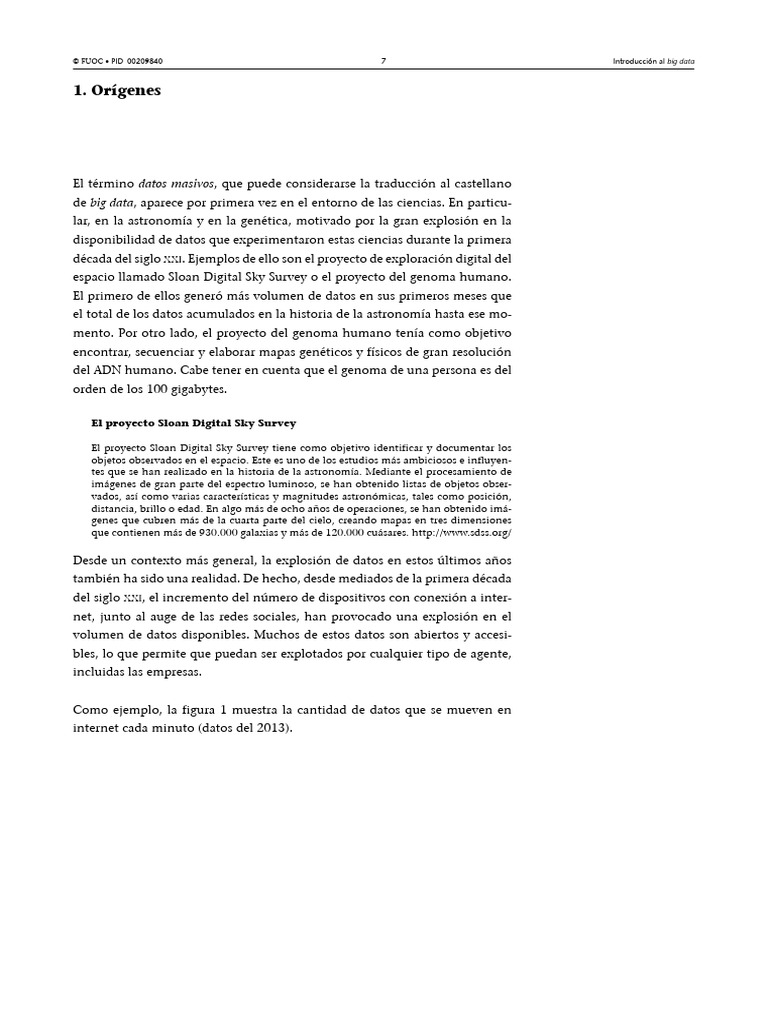 Fundamentos Big Data - Organized | PDF | Big Data | Bases de datos