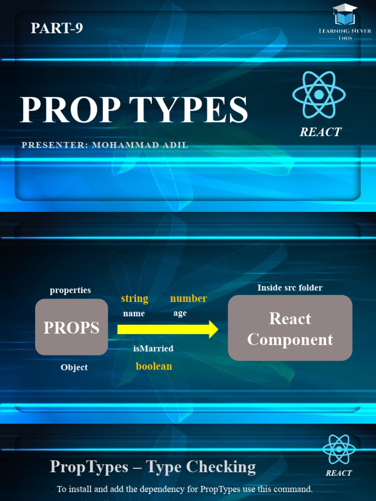 9 Prop Types Pdf Data Type Java Script