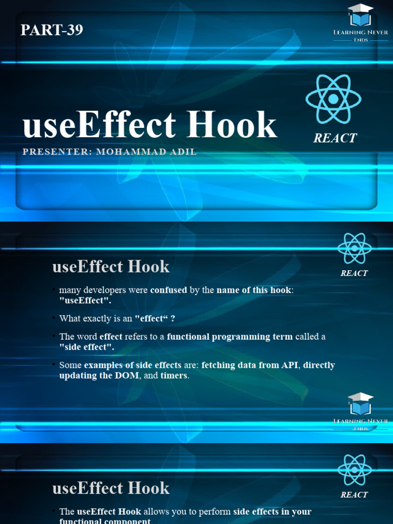 39 - Useeffect Hook | PDF