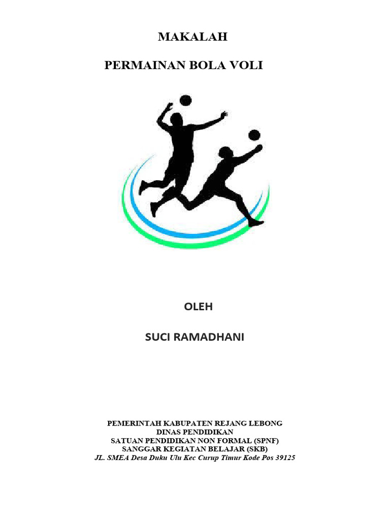 Makalah Teknik Bola Voli | PDF