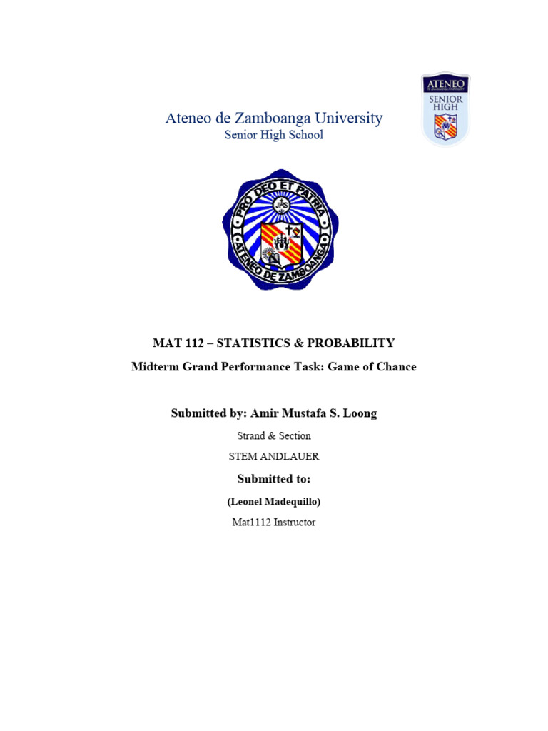 Mat111 Midtermpt2 Guidelines | PDF | Learning | Cognition