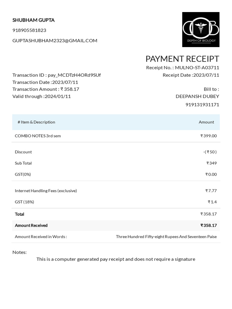 COMBO NOTES 3rd Sem 1689017885995 | PDF