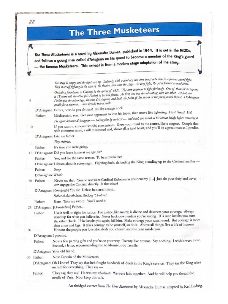The Three Musketeers | PDF