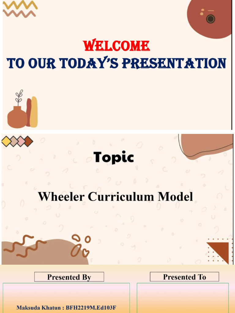 Group 3 Presentation | PDF | Curriculum | Evaluation