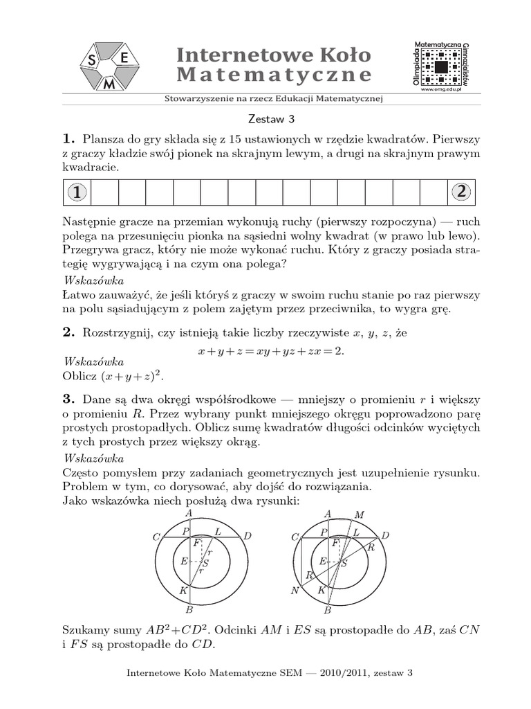 Kolo OMG Zestaw 03 Wskazowki | PDF
