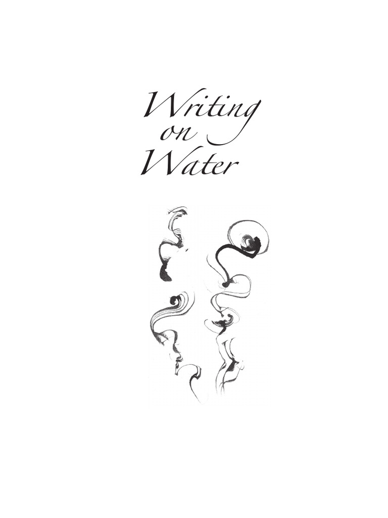 Writing On Water | PDF | Mind | Truth