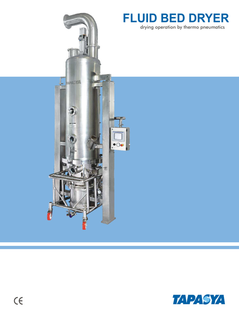 Fluid Bed Dryer FBD | PDF