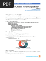 PFT Interpretation Cheat Sheet | PDF