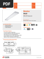 Metalux SWLED Data Sheet | PDF | Lighting | Internet Of Things