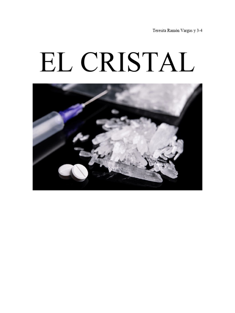 Metanfetamina Cristalina: Riesgos y Efectos | PDF | Metanfetamina | Drogas