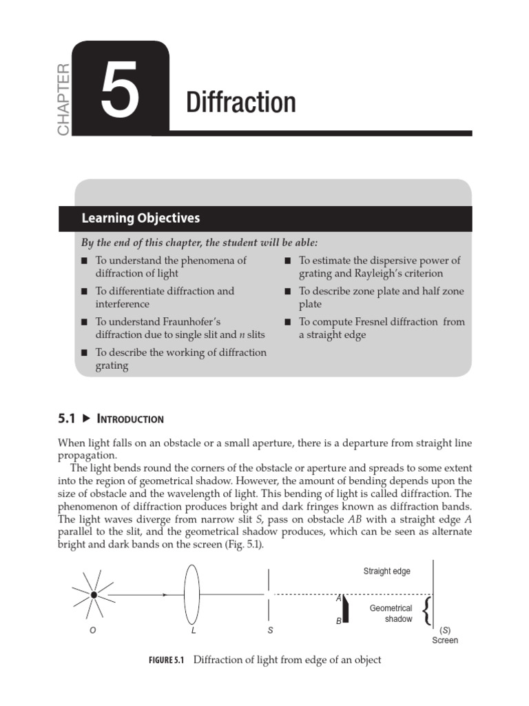Diffraction 01 | PDF | Diffraction | Physical Phenomena