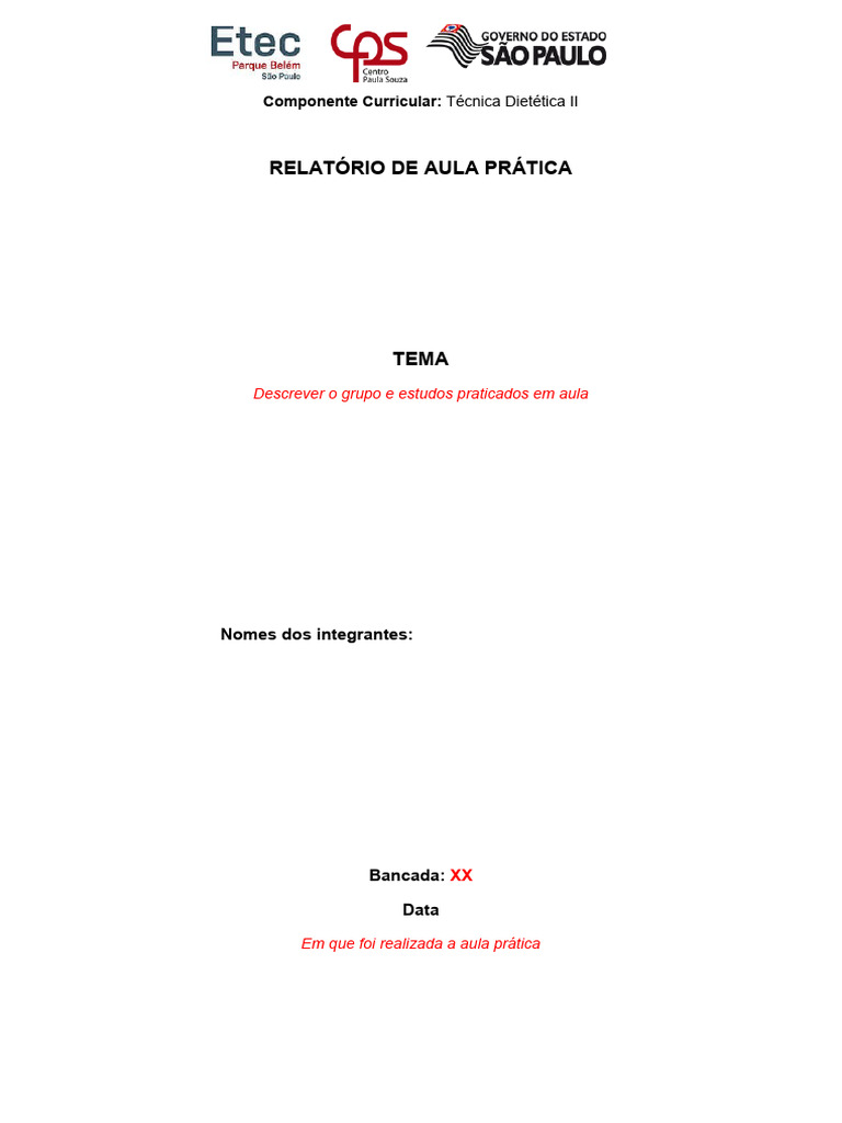 Relatório Aula Pratica | PDF