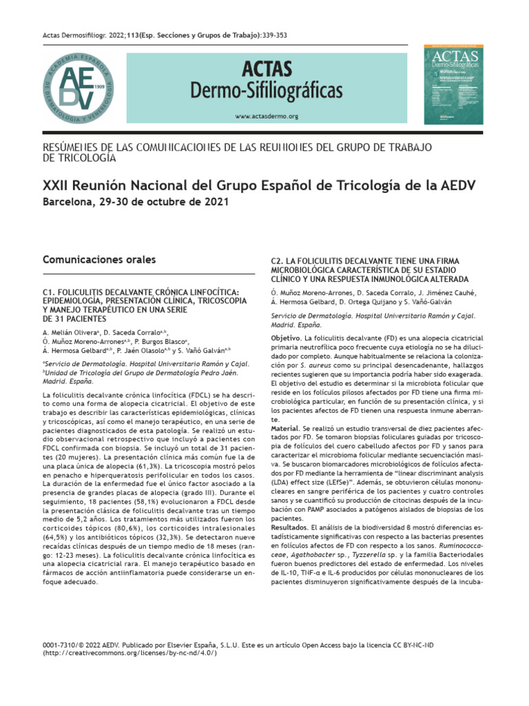 dermo-sifiliografias | PDF | Perdida de cabello | Dermatología