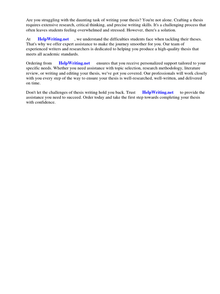 My Thesis in One Sentence Tumblr | PDF | Essays | Social Media