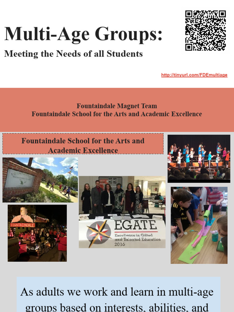 Multi-Age Group | PDF | Creativity | Learning