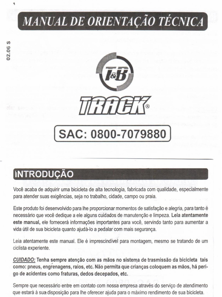 Track Manual Aro 12 16 20 | PDF