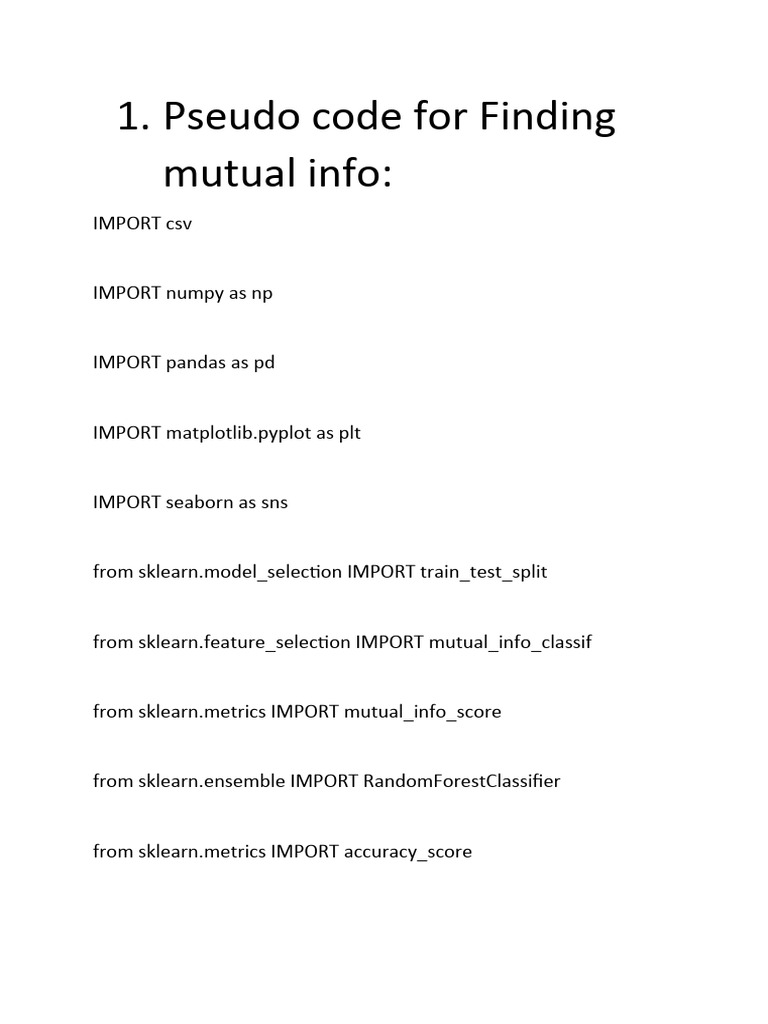 Pseudo Code | PDF | Computing | Computer Programming