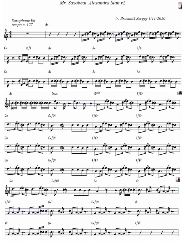 MR Saxo Beat Sax Alto | PDF