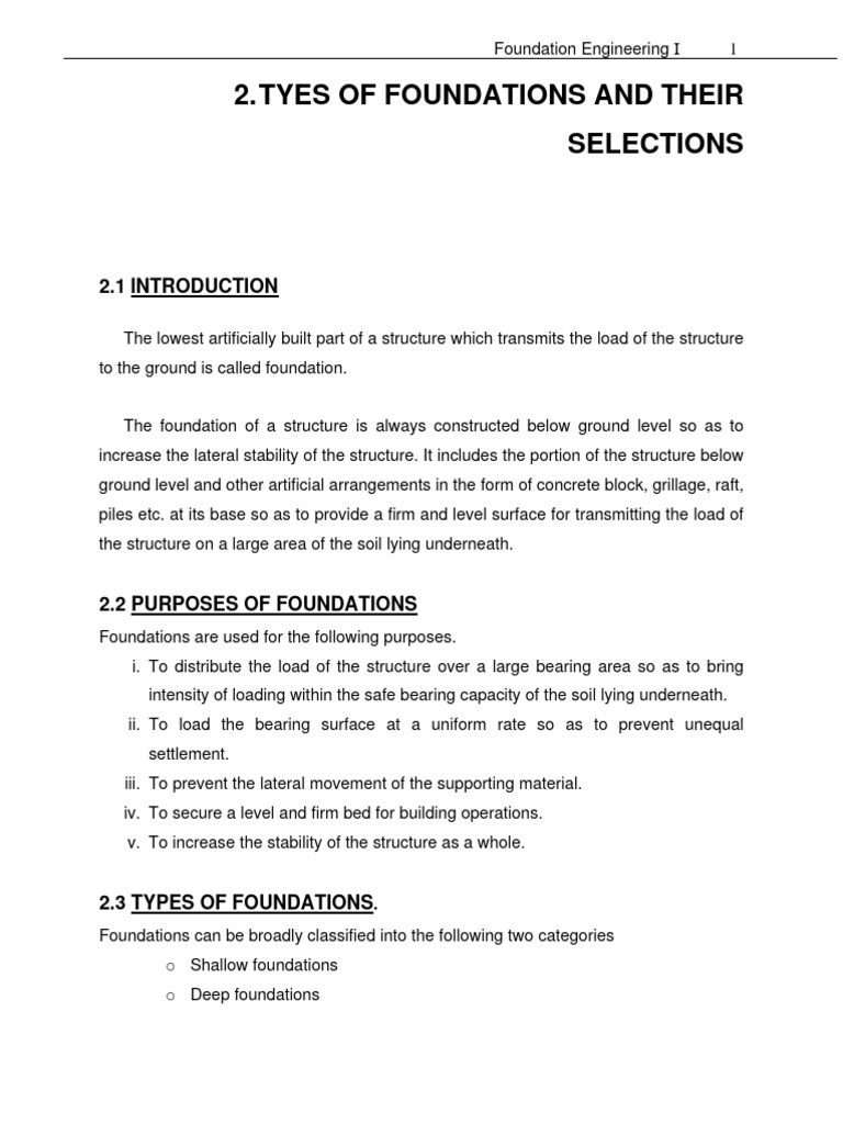 Chapter 2 | PDF | Deep Foundation | Structural Load