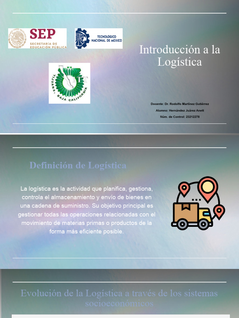 Introducción A La Logística | PDF | Logística | Business