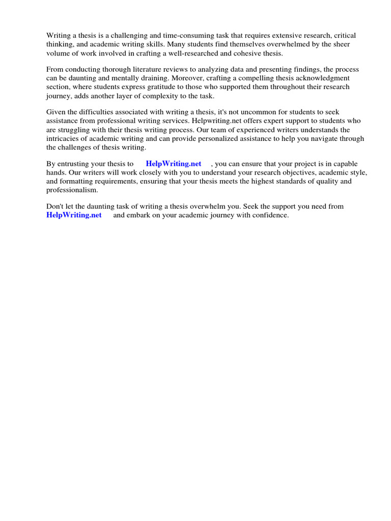 Project Thesis Acknowledgement Sample | PDF | Thesis | Doctor Of Philosophy