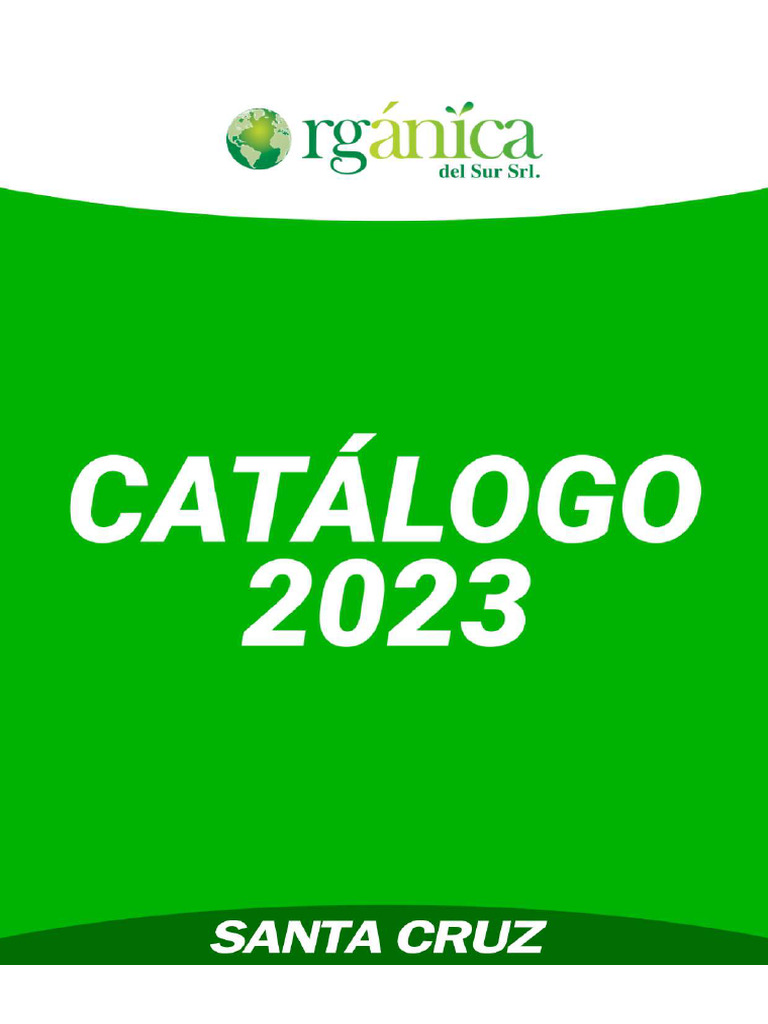Catalogo Santa Cruz | PDF
