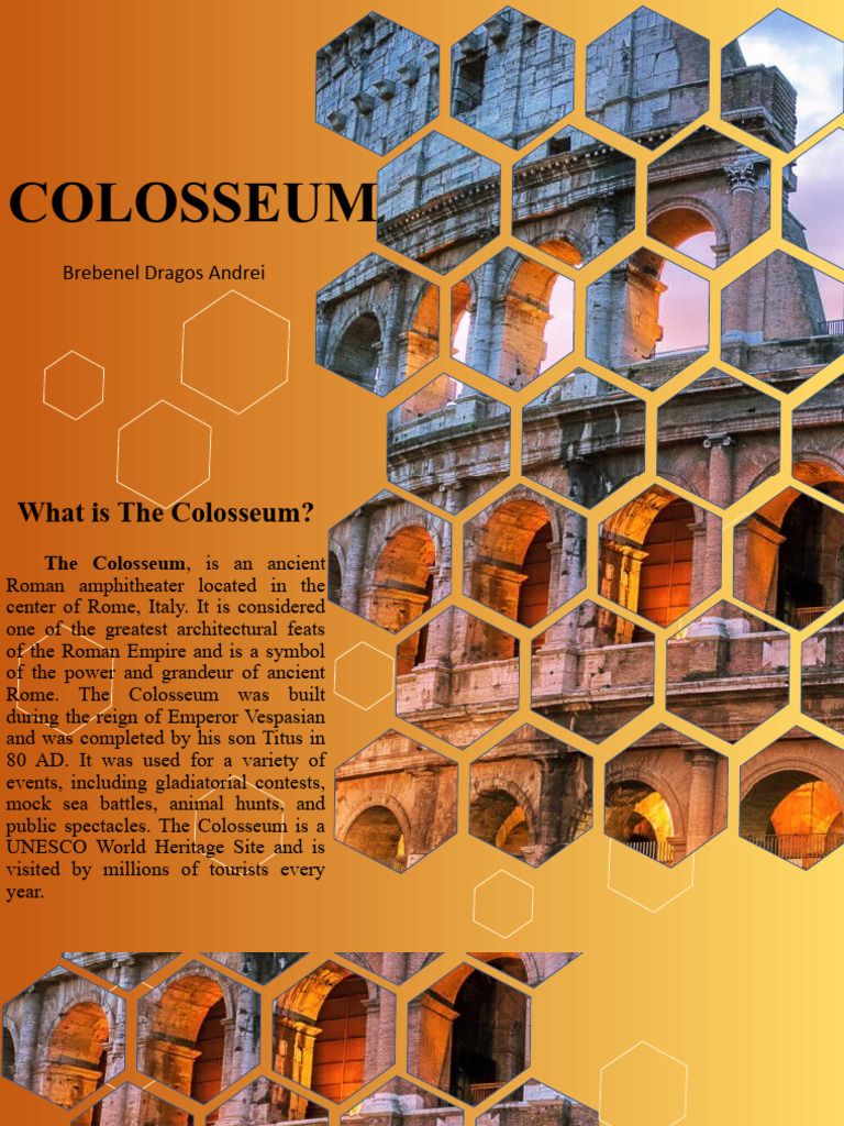 The Colosseum: Ancient Roman Marvel | PDF