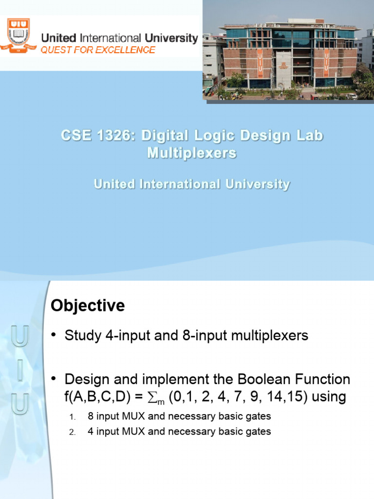 06. Dld 06 Multiplexer Old | PDF