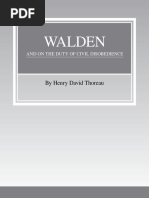 Thoreau - Where I Lived and What I Lived For | PDF | Walden | Henry ...