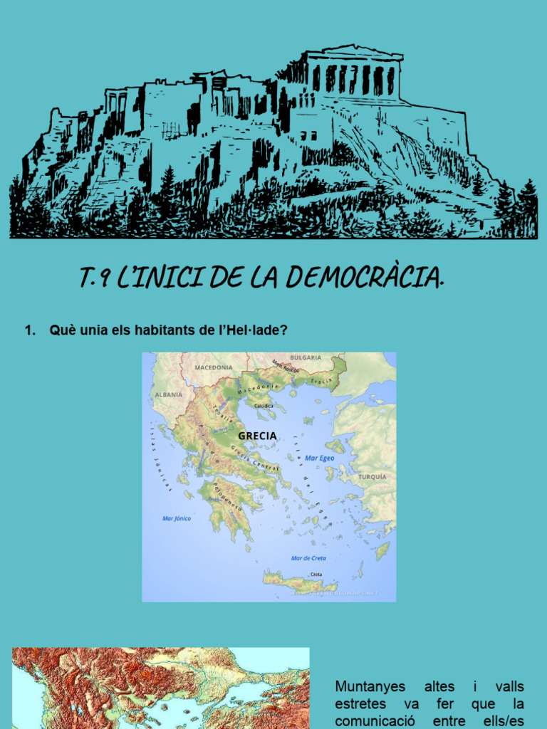 Tema 9. Grecia | PDF