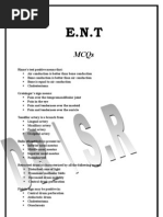 Ent MCQ | PDF | Human Nose | Health Sciences