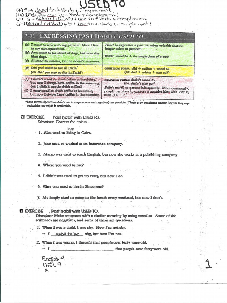 English 4 Unit 3-9 | PDF