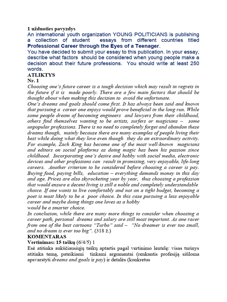 12 Form Writing Samples | PDF | Consumerism