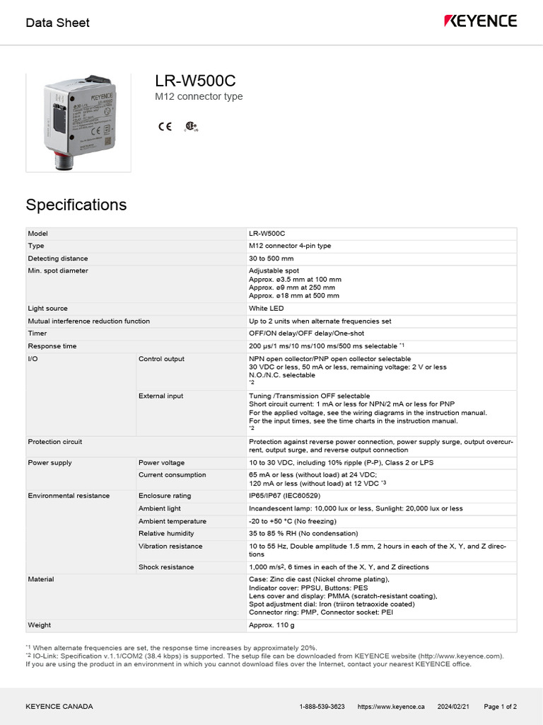 LR-W500C Datasheet | PDF | Bipolar Junction Transistor | Power Supply