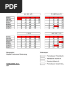 Kalender Mingguan Epid 2025 | PDF