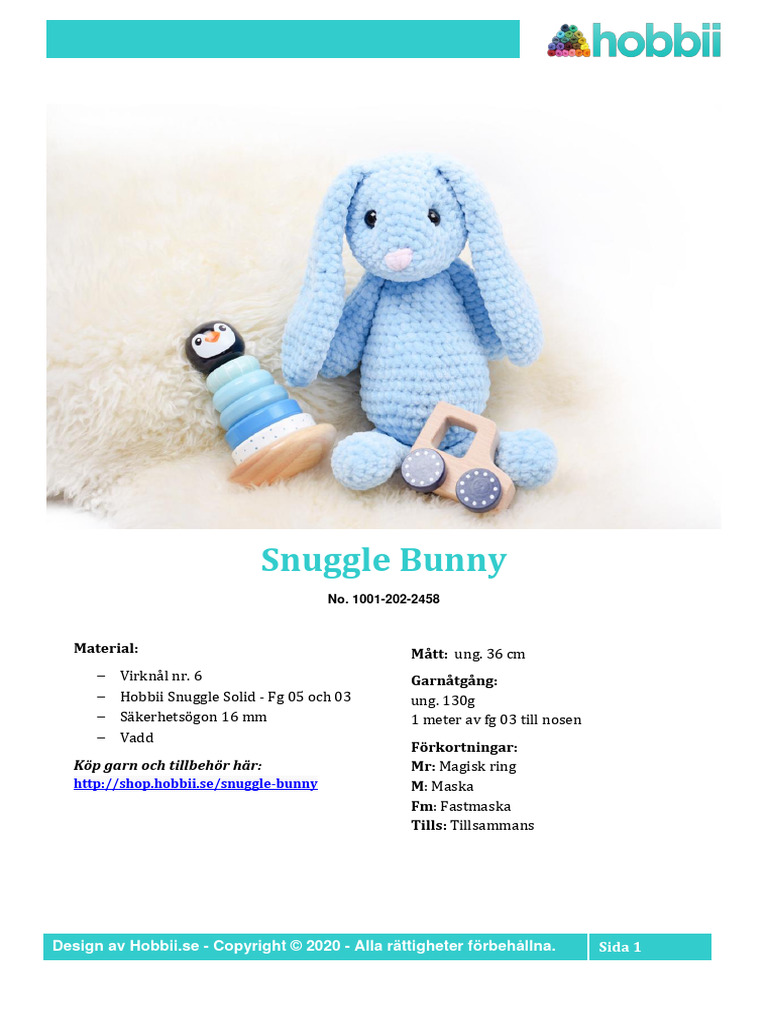 Snuggle Bunny Se | PDF
