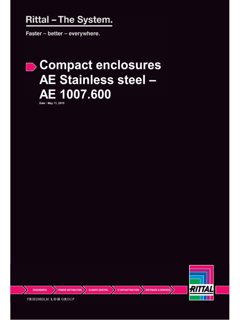 Catalogo RITTAL | PDF