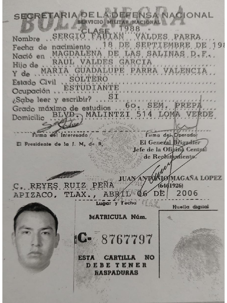 Cartilla Militar | PDF