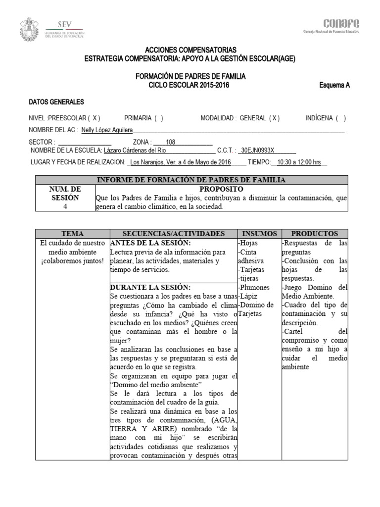 Bloque 1 Primer Año | PDF | Educación de la primera infancia