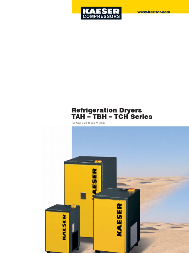 Kaeser - Uscatoare Refrigerare TAH-TCH | PDF | Heat Exchanger | Clothes Dryer