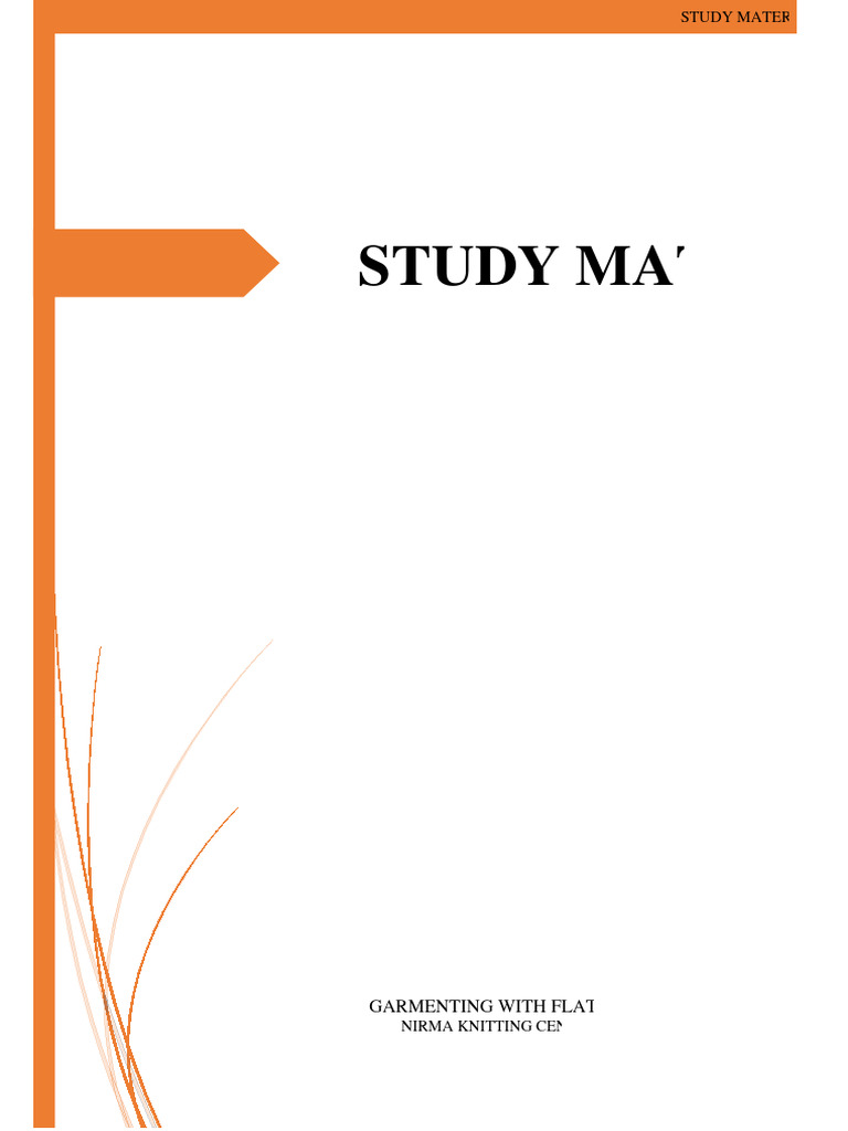 Exploring The World of Flat Knit Course | PDF | Knitting | Textiles