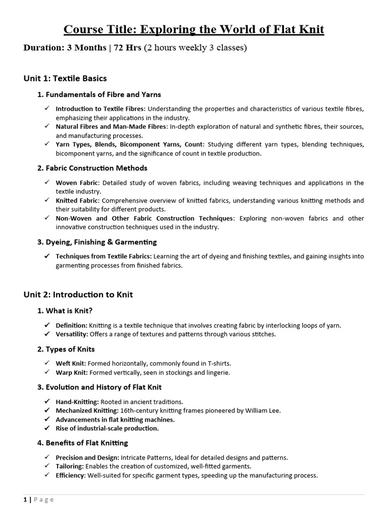 Fabric Construction Methods Overview | PDF | Knitting | Textiles