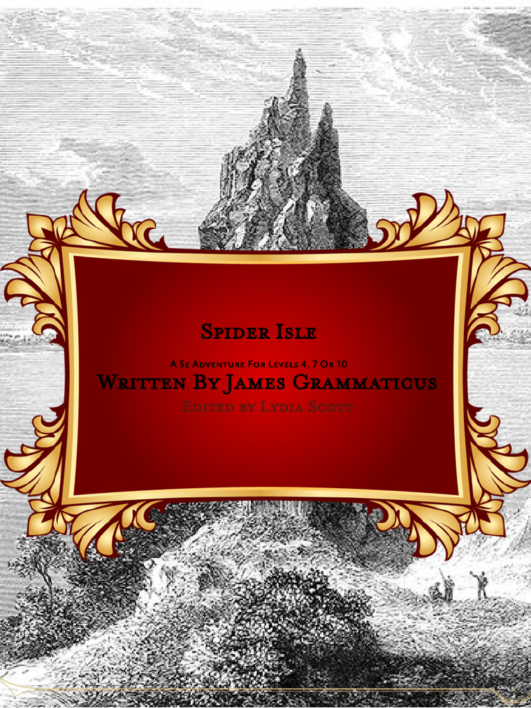 Spider Isle (5e Version) | PDF | Octopus | Spider