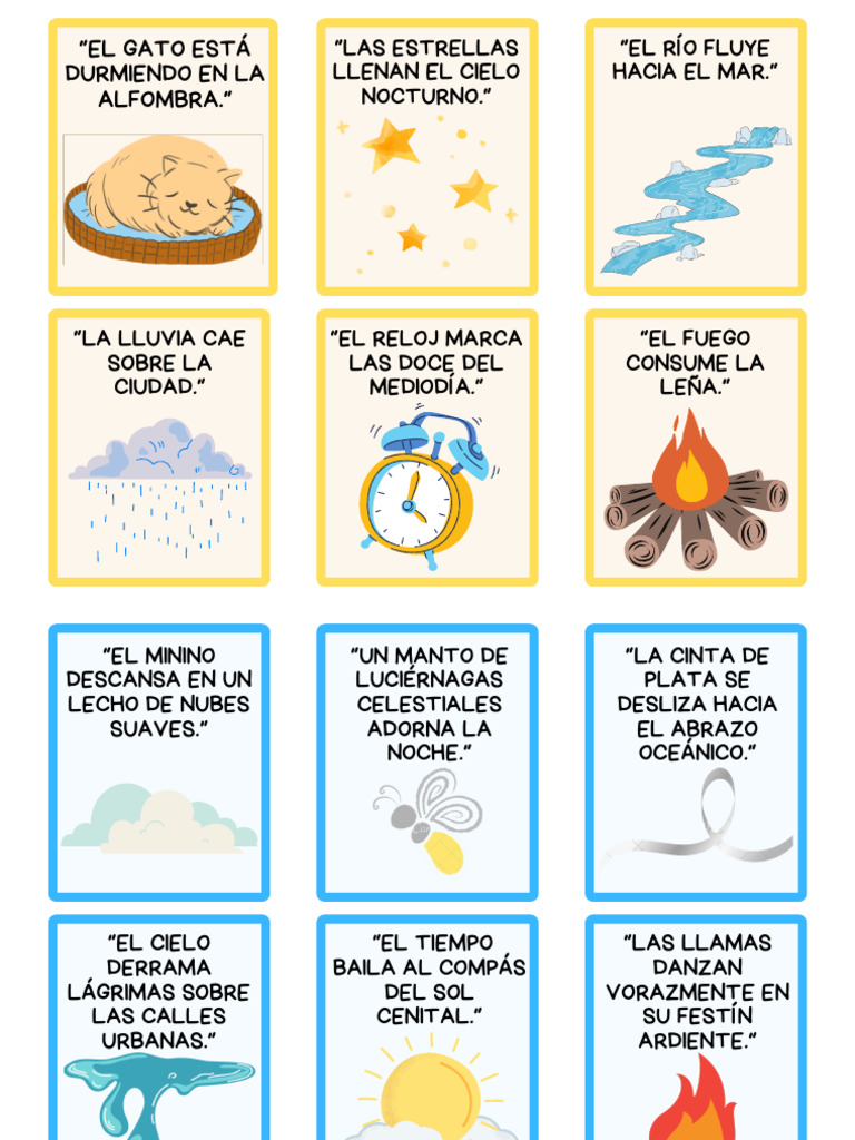 Memorama Figuras Retoricas | PDF