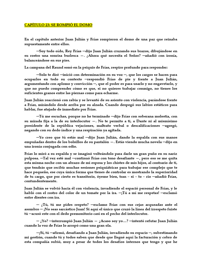 Capítulo 23 Corregido | PDF