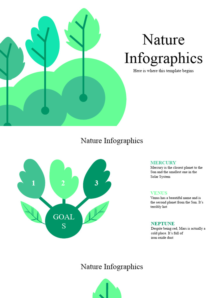 Nature Infographics by Slidesgo | PDF | Planets | Solar System