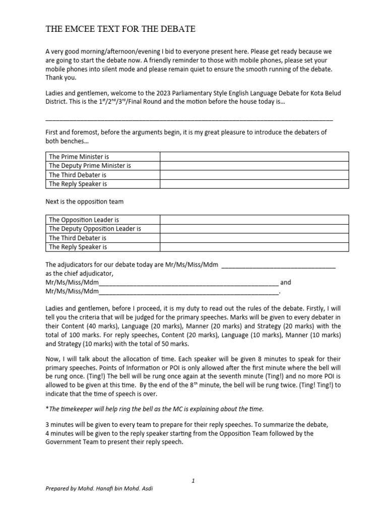 Text MC Debate | PDF | Government | Public Sphere