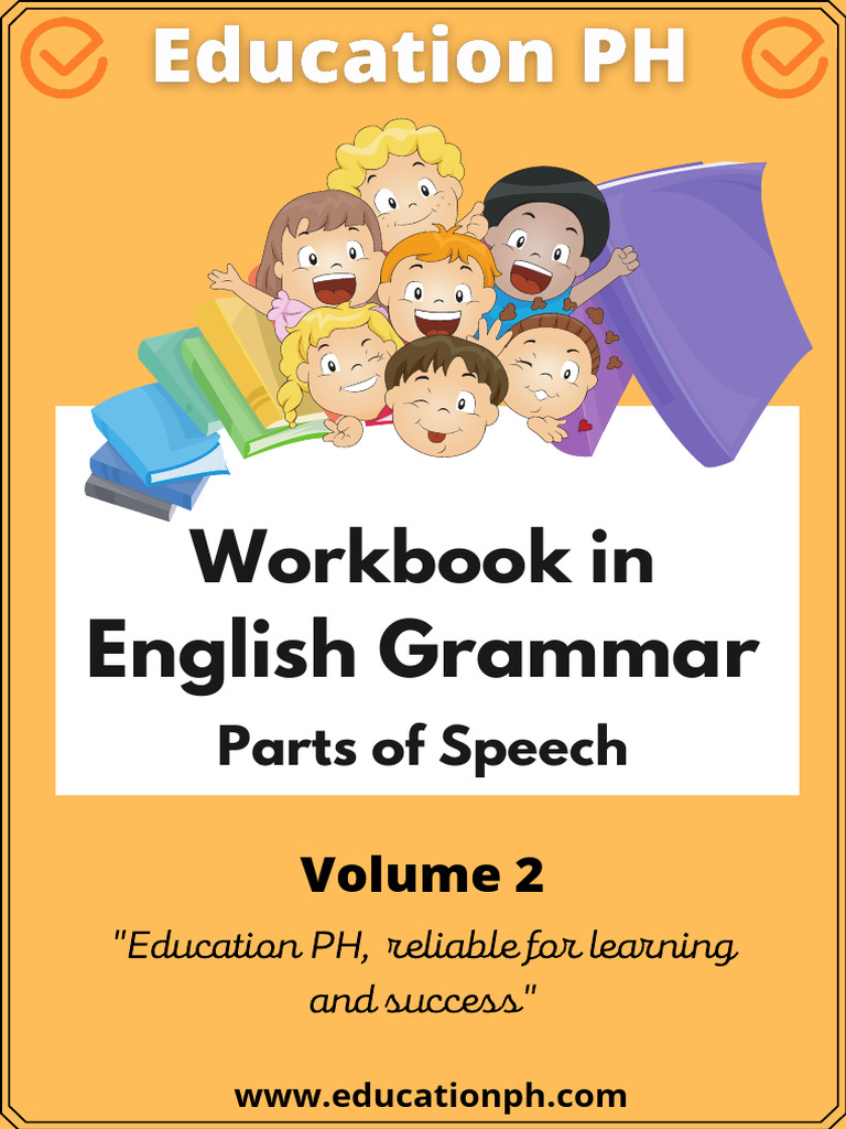 English Grammar Workbook Parts of Speech Volume 2 | PDF | Part Of ...